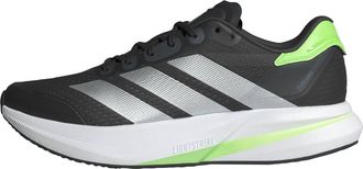 adidas Herren Duramo Speed 2 Running Shoes, Carbon/Matte Silver/Lime Burst, 41 1/3 EU