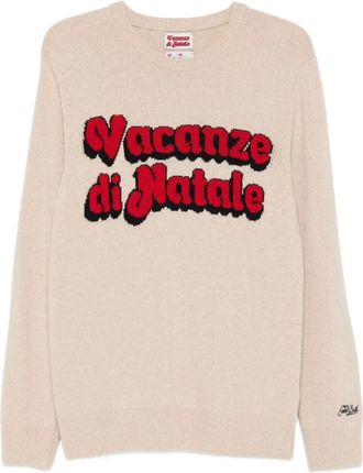 MC2 Saint Barth Pullover mit Rundhalsausschnitt - Nude