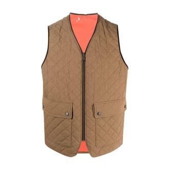 Dsquared2 Wende-Steppweste - - Jackets - Herren - Braun - M