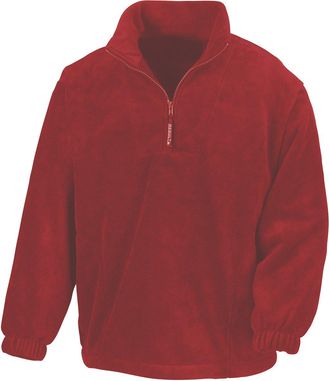 Result Fleecepullover Active mit Seitentaschen XXL,Red