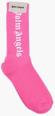 Palm Angels Fluorescent Socks with Contrast Logo size L/XL
