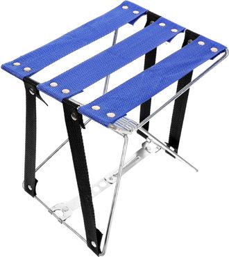 Valiclud Tragbarer Klapphocker Aus Robustem Material Faltbarer Campingstuhl Für Angeln Und Outdoor Kleiner Reisehocker Platzsparend Und Vielseitig