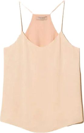 Twinset Femme, Tops, Rose, Taille: 34 FR Top spallini