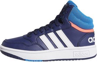 adidas Unisex Kinder Hoops Mid Shoes Schuhe, Dark Blue/Blue Rush/Turbo, 39 1/3 EU
