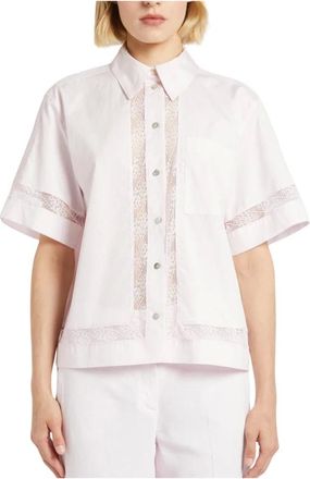 Marella Femme, Blouses et Chemises, Blanc, Taille: 40 FR Shirt
