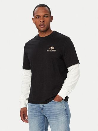 Guess Longsleeve M6YI04 K3644 Schwarz Regular Fit