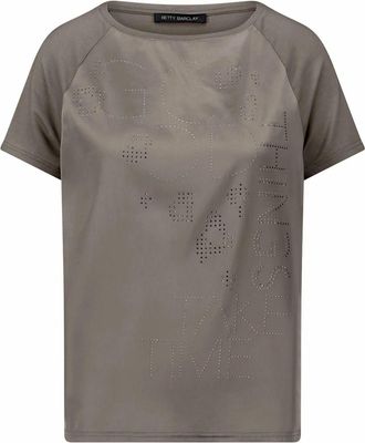 Betty Barclay Kurzarmshirt - - Tops - Damen - Grau - XL
