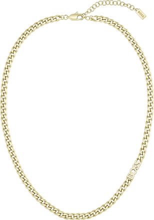 BOSS Jewelry Halskette oder Armband für Damen Kollektion KASSY FOR HER aus Gelbgoldenes Edelstahl, Necklace