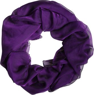 Dolce & Gabbana Seidenschal Lila Accessoire