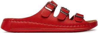 Clara Barson Pantoletten WFA3730-1 Rot