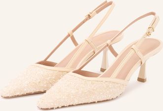 FESTA Festa Slingpumps Palmi Pluma weiss