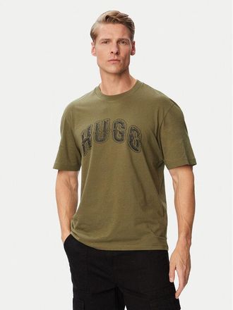 HUGO BOSS T-Shirt Nerpient 50566041 Khakifarben Regular Fit