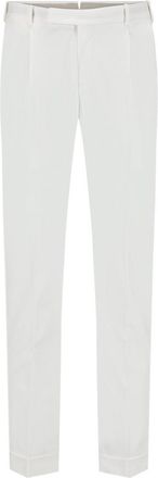Pantaloni Torino Chino mit Umschlag, Bundfalte und Stretchanteil, Rebel Fit in