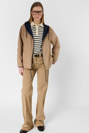 Gerard Darel Parka courte &agrave; capuche - JORDANE - Marine