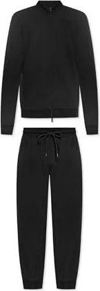 Emporio Armani Basic Terr Tracksuit Set Surv&ecirc;tement, Noir, L Homme