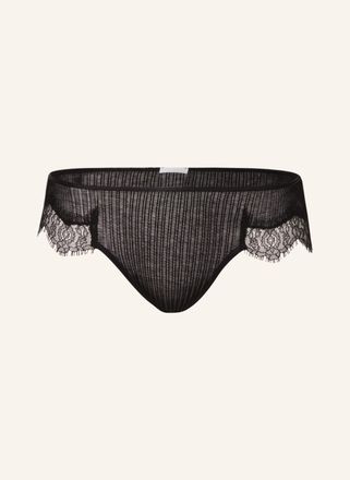 Zimmerli Slip Richelieu schwarz