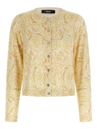 Versace Cardigan - Jaune