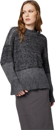 Alpha Studio Femme, Pulls, Gris, Taille: 40 FR Girocollo M/L Sweater