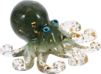 Garneck Minimalistische Oktopus Skulptur Aus Resin Charmante Dekoration Für Schreibtisch Und Zuhause Leichte Und Kompakte Oktopus Figurine Für Tierliebhaber