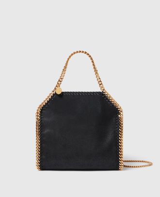 Stella McCartney Falabella Mini Tote Bag, Woman, Black