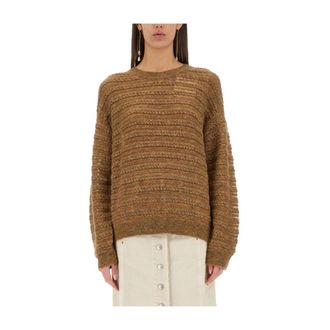 Isabel Marant Rundhals-Strickware - - Knitwear - Damen - Beige - L