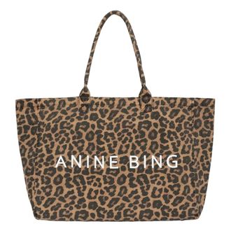 Anine Bing Femme, Sacs, Multicolore, Taille: ONE Size Leo Canvas Tote