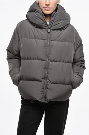 Bacon Quilted CLOUD Down Jacket with Front Zip Größe Xs