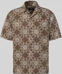 Mc Neal Regular Fit Freizeithemd aus Leinen-Baumwoll-Mix