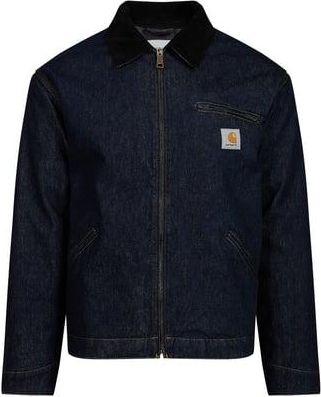 Carhartt Work in Progress Veste droite OG Detroit en denim de coton