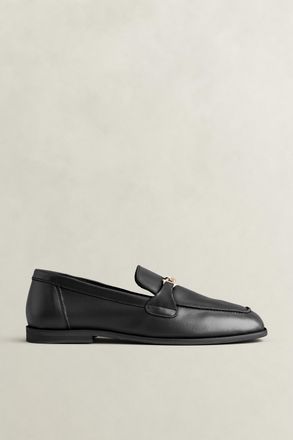 GANT Damen Gimble Leder Loafer (37) Schwarz