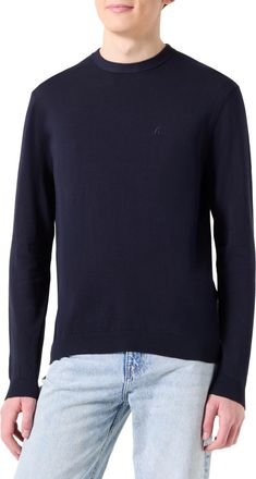 Replay Herren UK4703 Pullover, 782 Stone Blue, Small