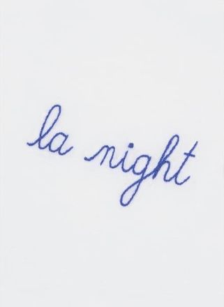 Maison Labiche T-shirt droit brod&eacute; en coton