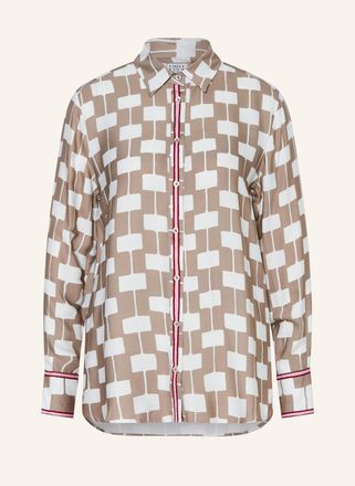 Emily van den Bergh Emily Van Den Bergh Hemdbluse beige