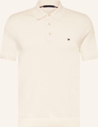 Tommy Hilfiger Strick-Poloshirt weiss