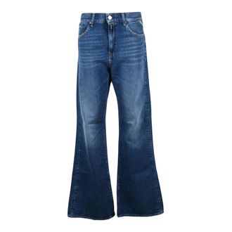 Replay Becka Wide Jeans - - Jeans - Damen - Blau - W28