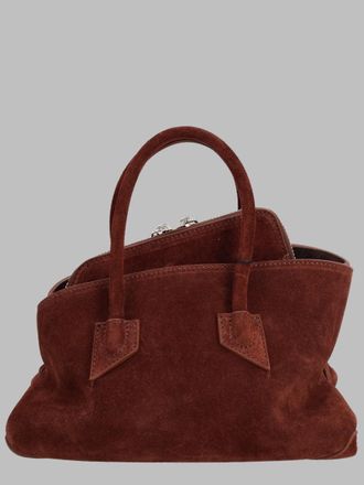 The Attico La Passeggiata Mini Shoulder Bag - Brown