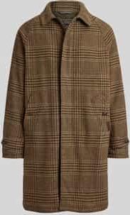 Polo Ralph Lauren Mantel aus Wolle mit Label-Patch