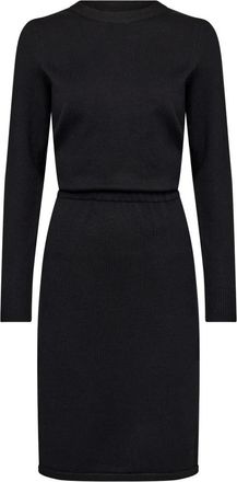 Saint Tropez Robe MilaSZ LS - Femme - Robes - Noir - Taille: 36 FR
