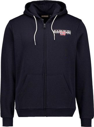 Napapijri Herren Sweatjacke schwarz unifarben