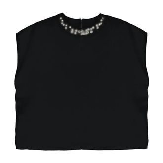 Imperial &Auml;rmelloses Tanktop - - Blouses & Shirts - Damen - Schwarzk - L
