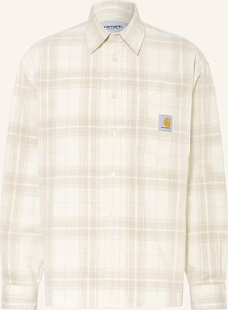 Carhartt Work in Progress Carhartt Wip Cordhemd Wilber Loose Fit weiss