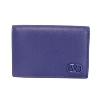 Valentino Pre-owned Cuir petite-maroquinerie - Femme - Pre-owned - Bleu - Taille: ONE Size