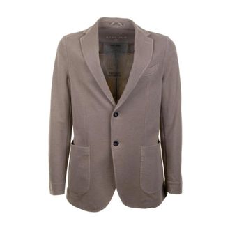 Circolo 1901 Tailored Button-Front Overshirt Jacket - - Jackets - Herren - Braun - L