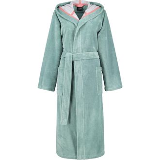 Caw&Ouml; Home Badem&auml;ntel Damen Kapuze Doubleface 830 fjord - 42 XS