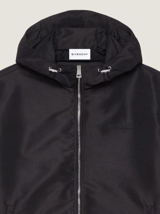 Givenchy Hooded Nylon Jacket - Black