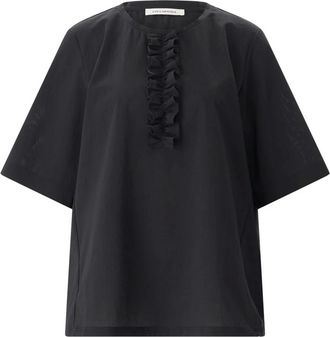 Lareida Femme, Blouses et Chemises, Noir, Taille: 38 FR Blouses