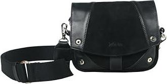 Kate Lee Sac porté bandoulière en cuir Anessi cov noir Femme, moyen