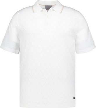 Pierre Cardin Herren Polo-Shirt wei&szlig;