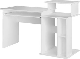 Vicco Bureau Jan, Blanc, 130 x 55 cm