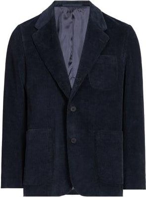 Saison 1865 Gläubige Kostümjacke in Wolle - Blau